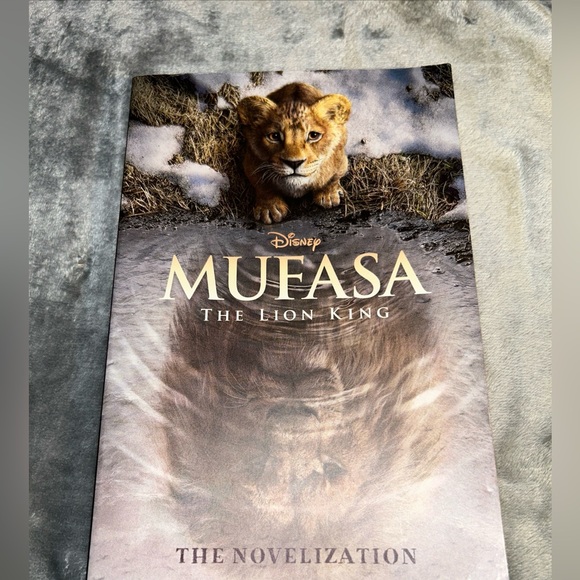Disney Press | Accents | Mufasa The Lion King Novelization The Lion ...